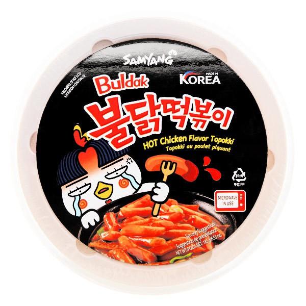 Samyang Buldak Topokki Tteokbokki Korean Rice Cake Big Cup Topoki ...