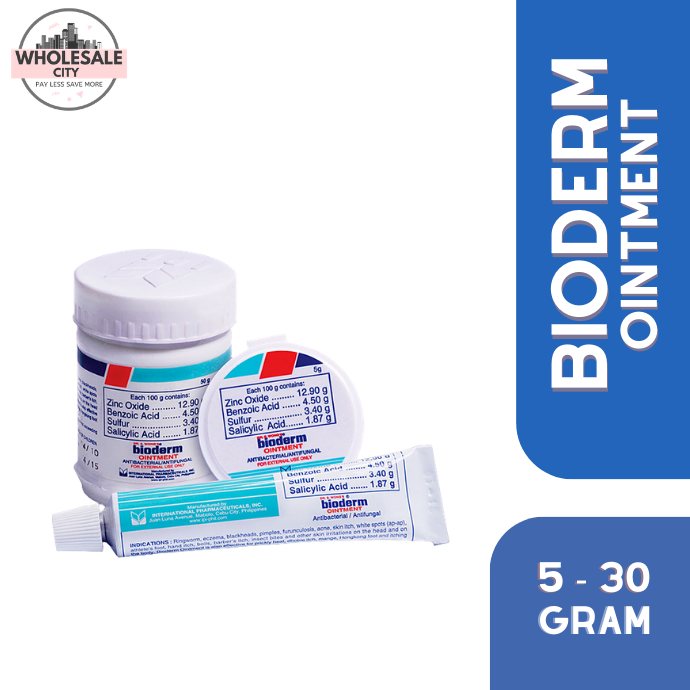 BIODERM OINTMENT 5G RUB - Antifungal/Antibacterial Ointment | Lazada PH