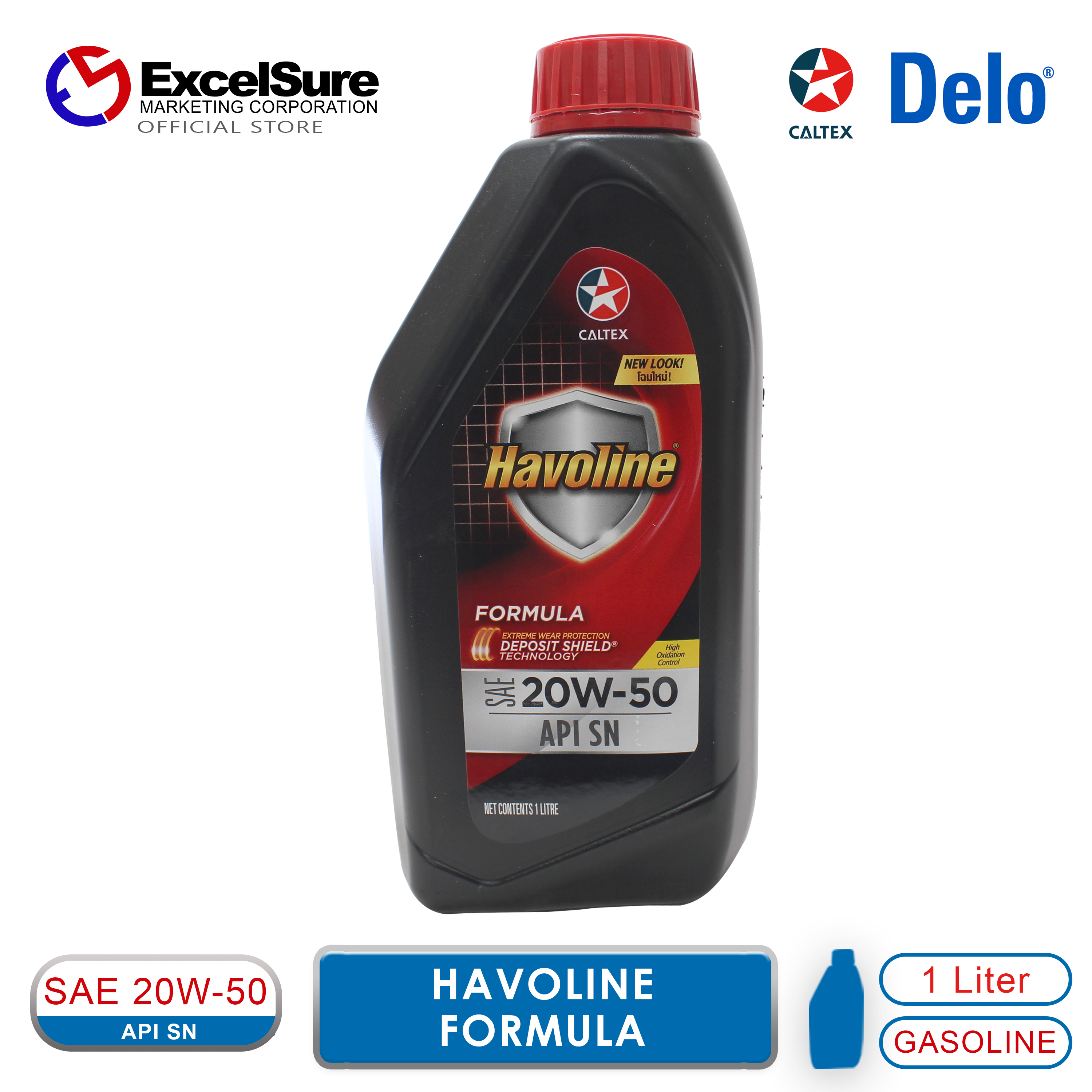 Havoline® Formula SAE 20W-50 1L | Lazada PH