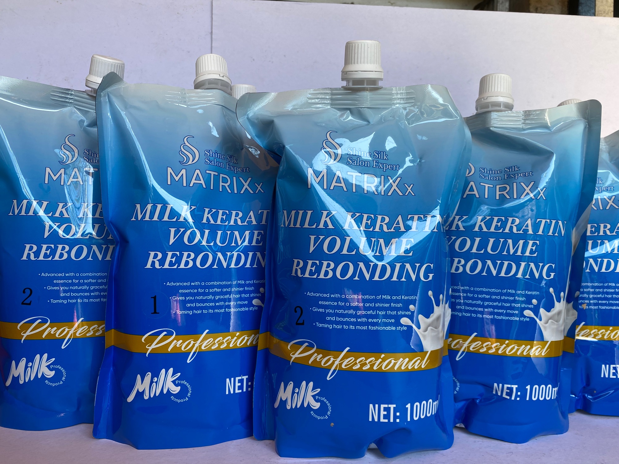 Matrix Milk Keratin Volume Rebonding set 1000ml | Lazada PH