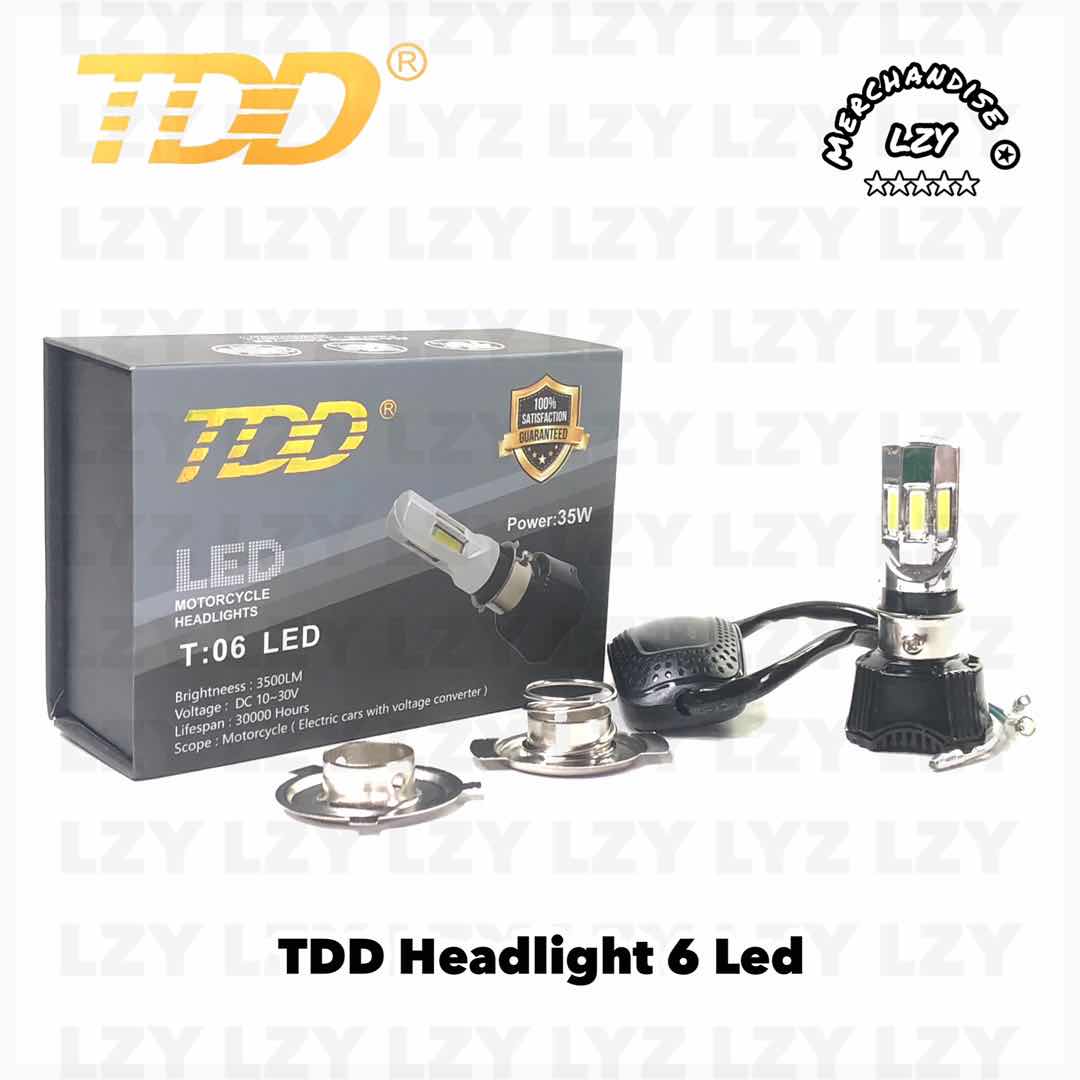 TDD Original 6 Led Headlight Motorcycle 35W | Lazada PH