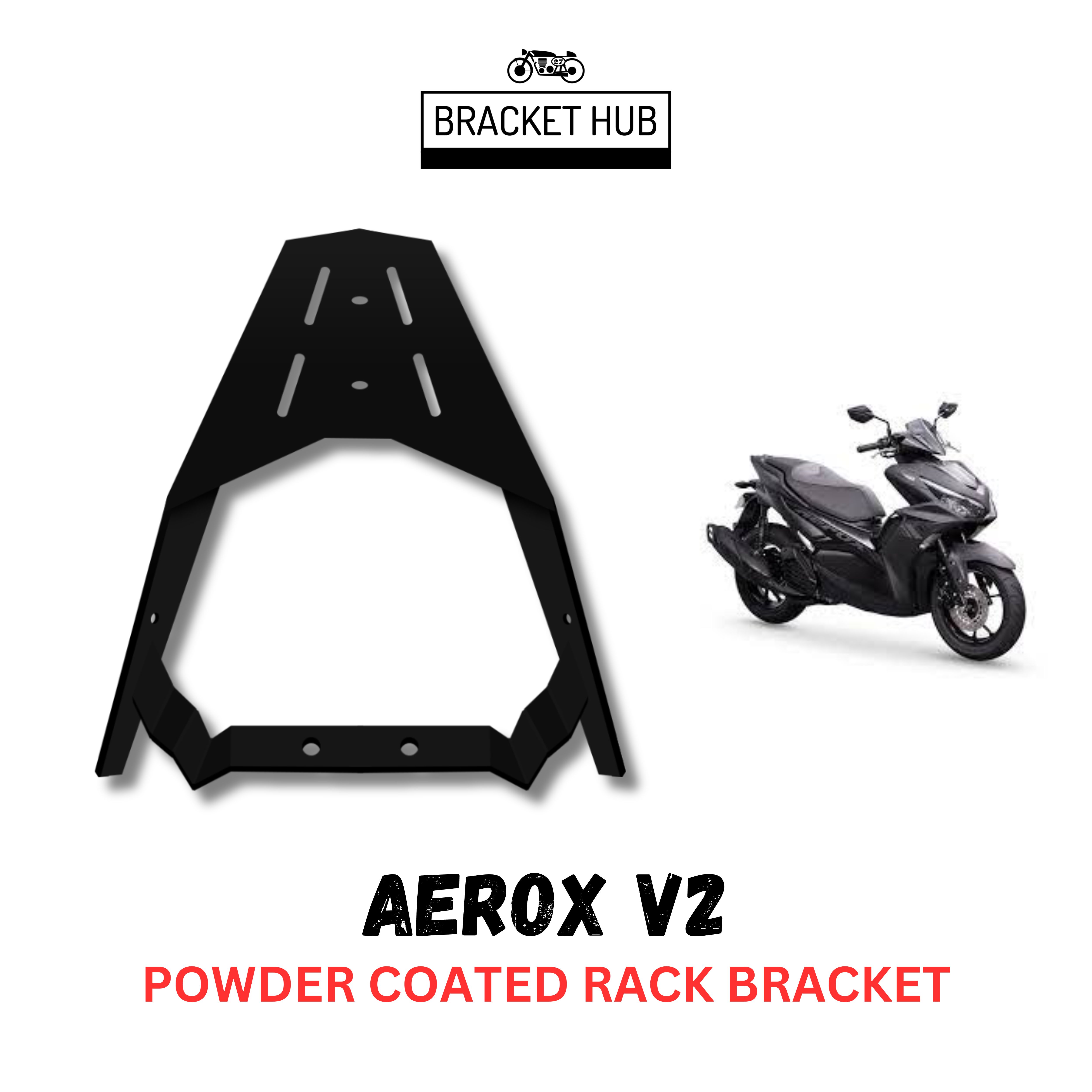 Yamaha Aerox 155 2021 Top Box Bracket / Aerox Version 2 / Yamaha Aerox ...
