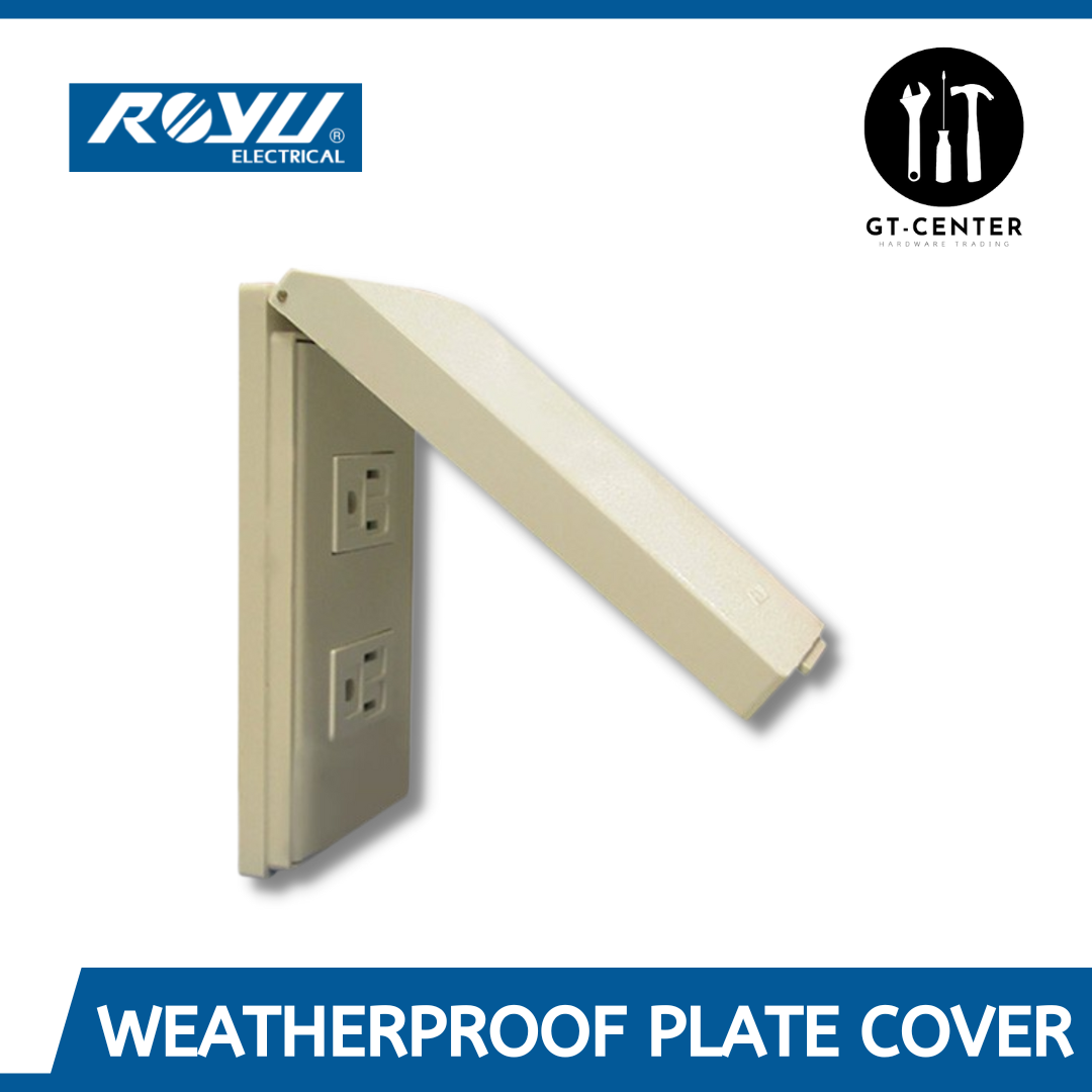 ROYU Weatherproof Plate Cover Slim Type Classic Series - RCP6 | Lazada PH