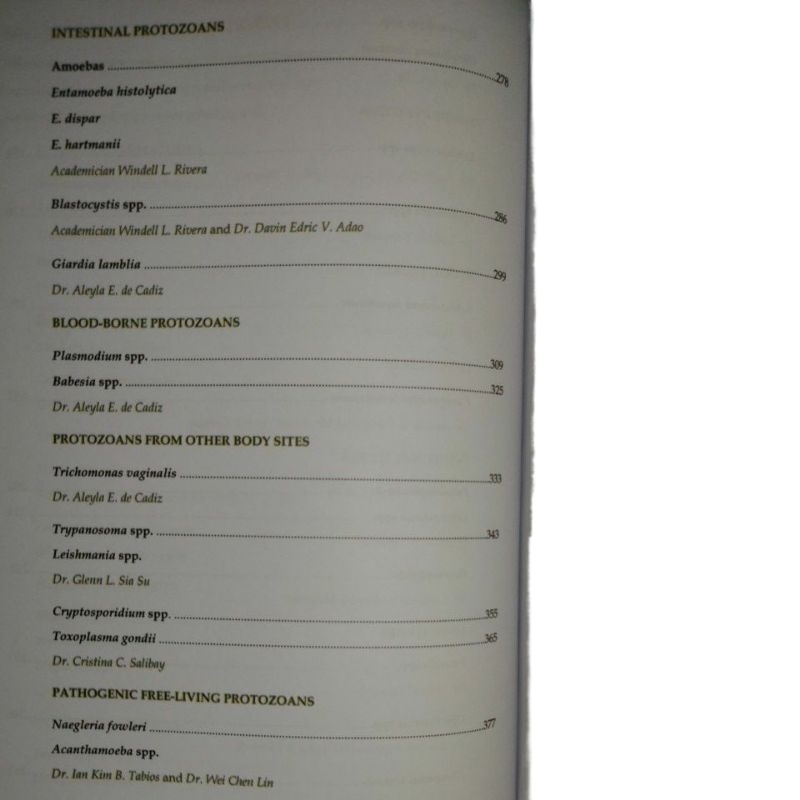 COD DIAGNOSTIC PARASITOLOGY In Outcome-based Education Format - Lydia ...