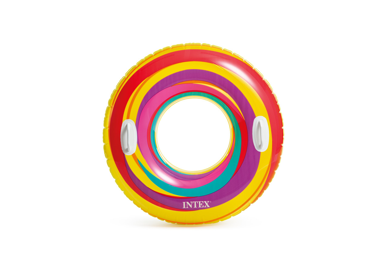 Intex 36 Inches Swirly Whirly Inflatable Pool Swim Tubes | Lazada PH