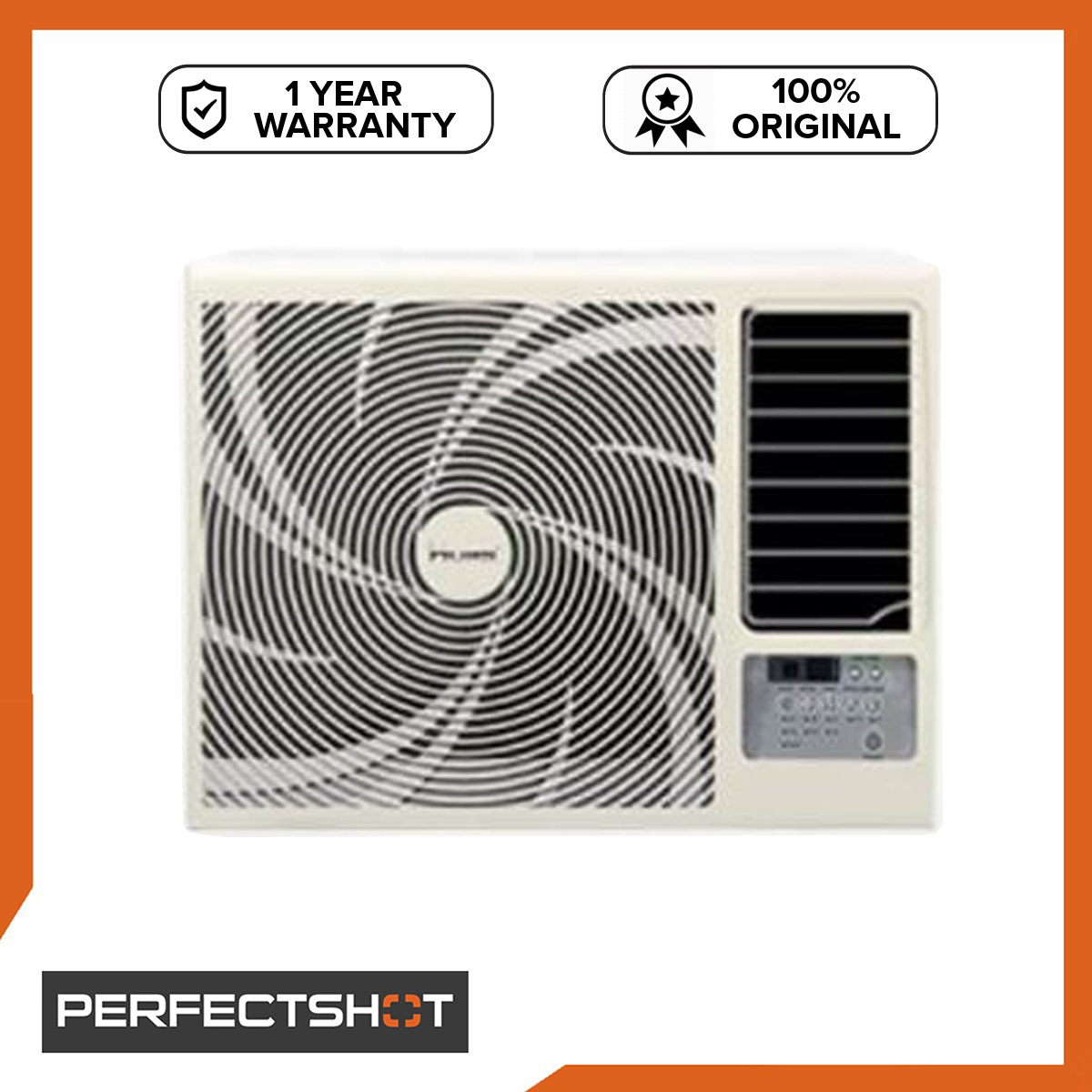Haier HW-18RCQ13 2.0 HP Blue Fin Electronic Non-Inverter Window Type ...