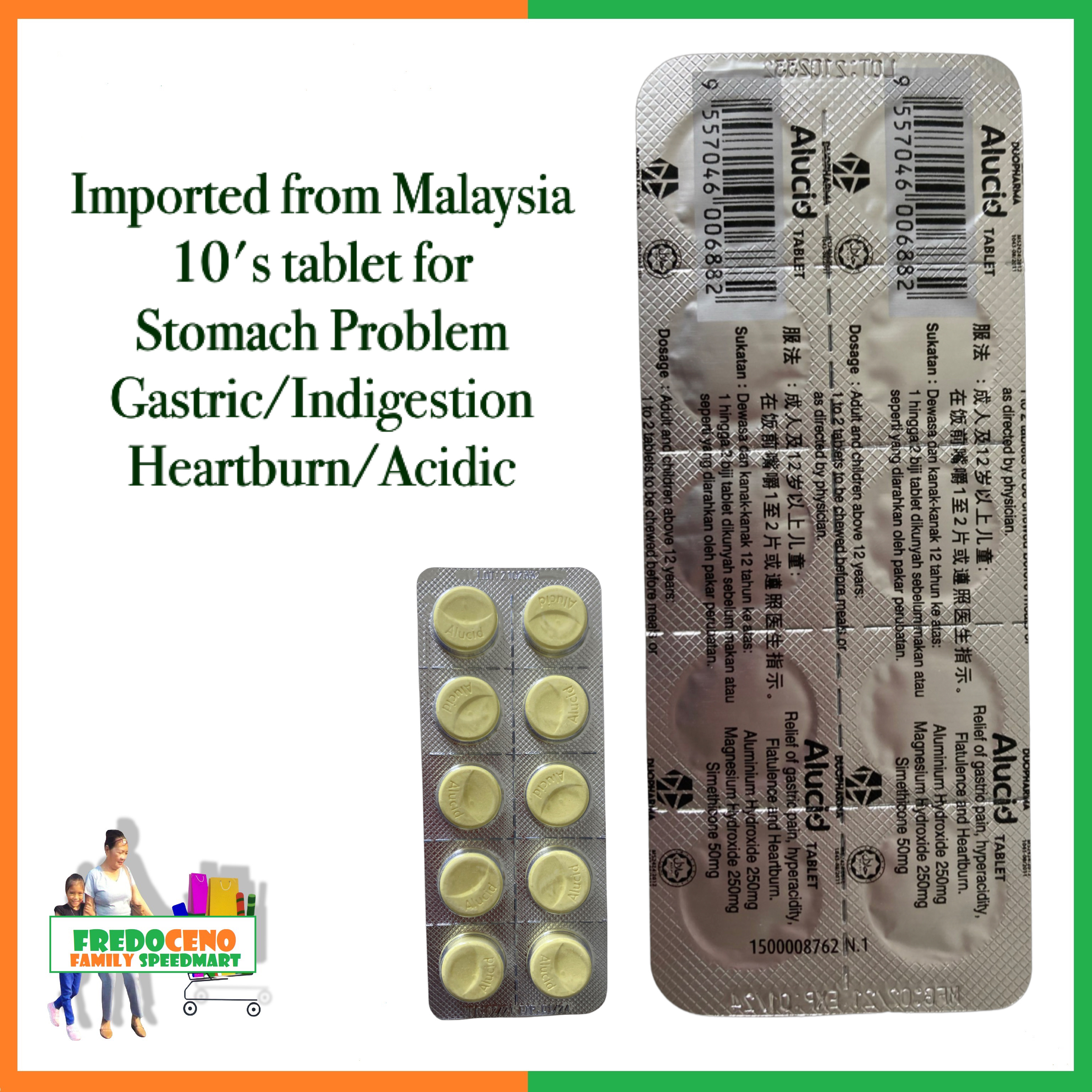 Alucid 10's tablet (Imported from Malaysia) | Lazada PH