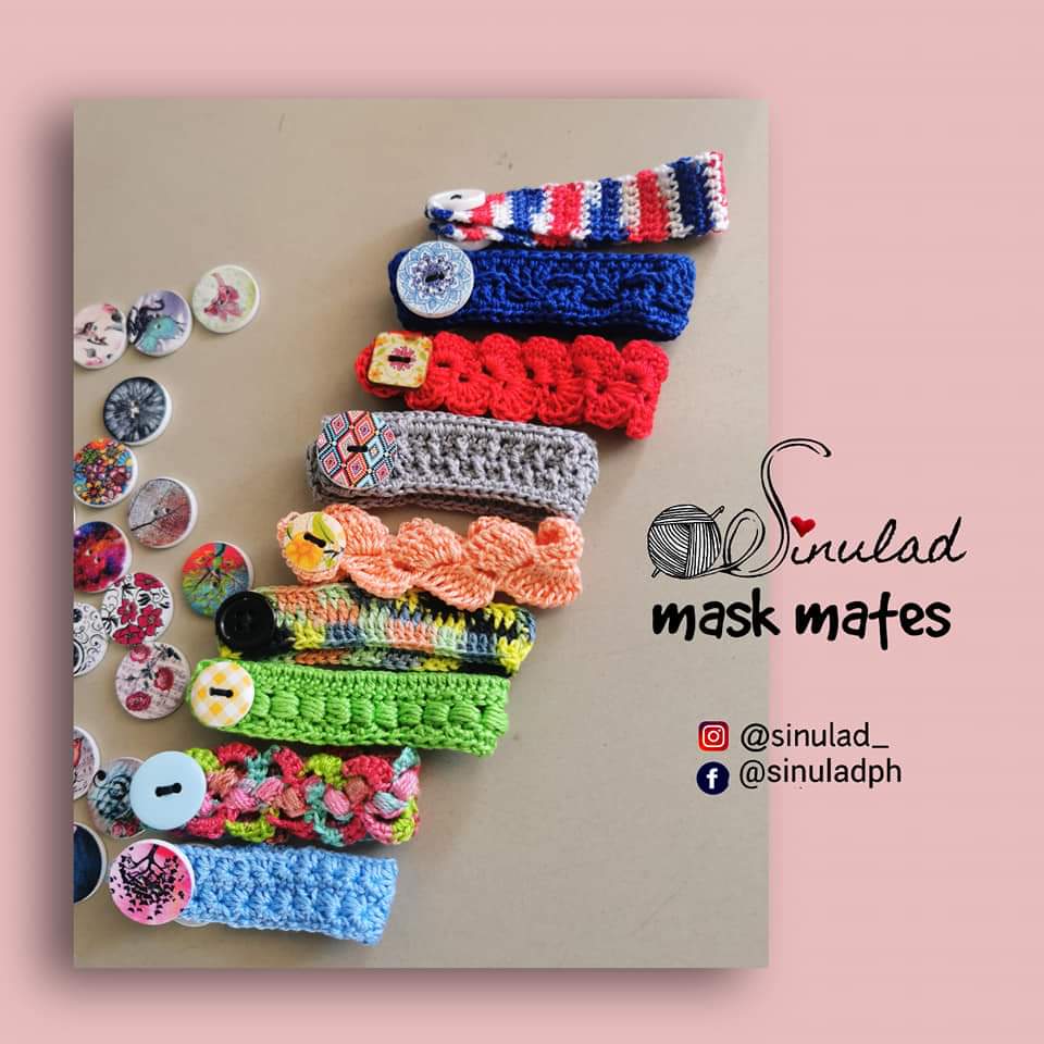 3pcs per pack SINULAD Mask Mates for ANY type of Face Mask ( Face mask ...