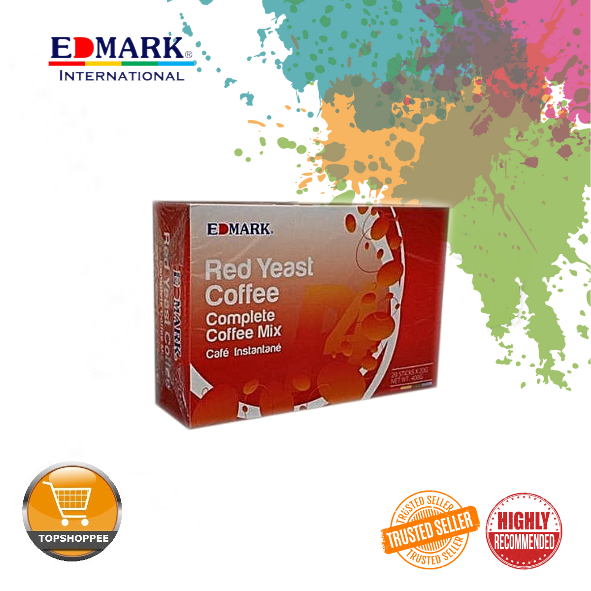 [best seller ]Edmark Red Yeast Coffee / Edmark Red Coffee EDMARK Red ...