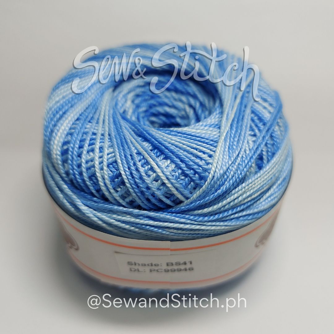 3ply Monaco Mercerized Cotton Yarn Monochromatic / Shaded ...