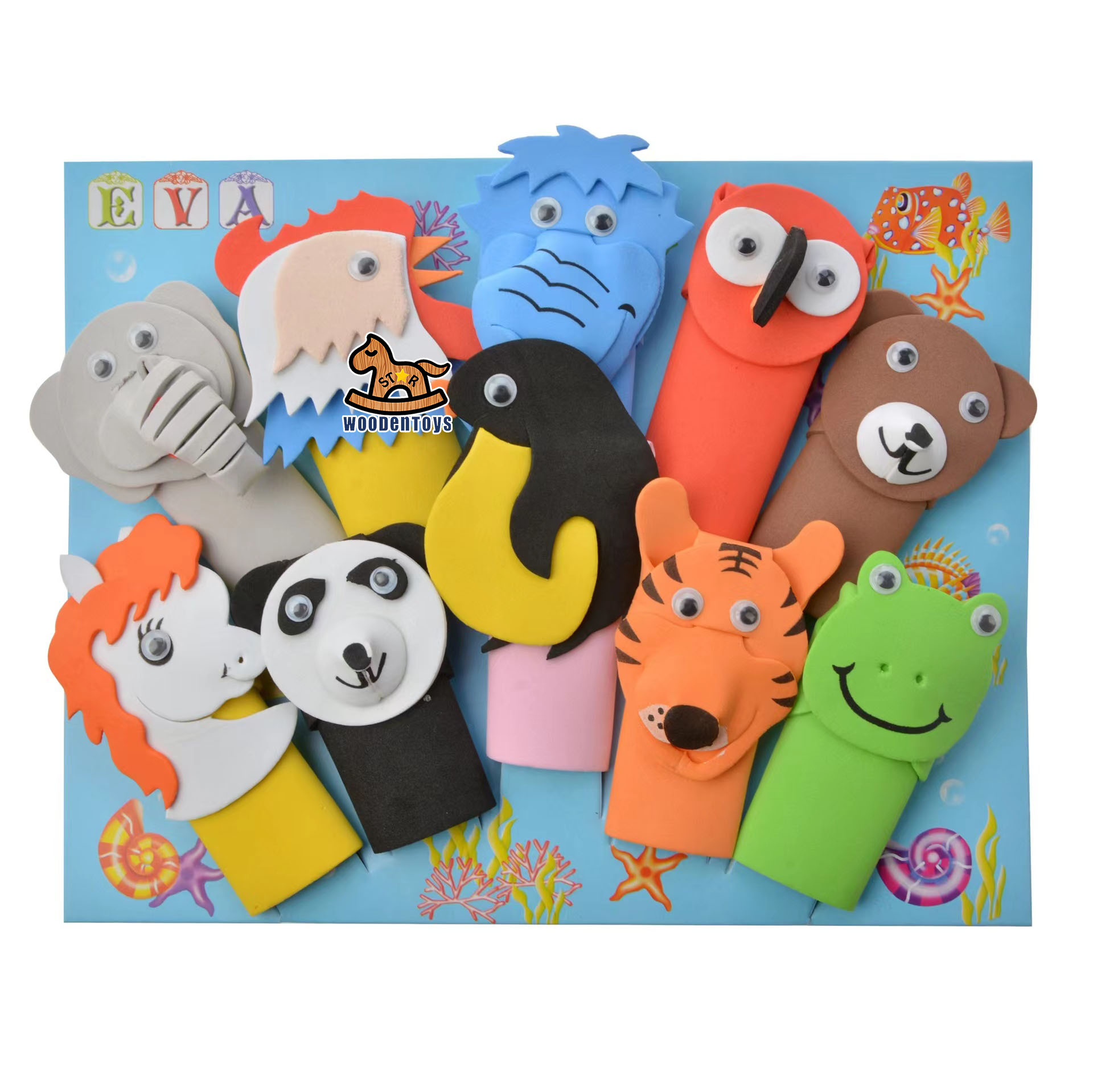 Story Time Finger Puppets - ANIMAL /COMMUNITY MEMBER Educational Puppet ...