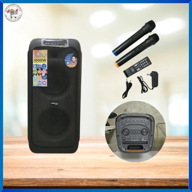 Astron Audio Party Speaker w/ 2 Mic / Bluetooth Speaker | Lazada PH