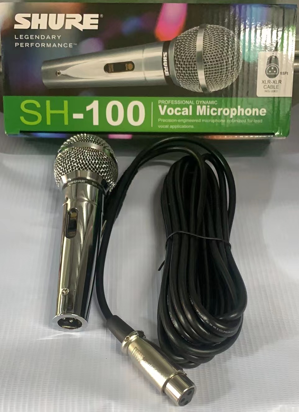 With Free Foam NEW SHURE SH-100 Hyper cardio Dynamic Vocal Microphone ...