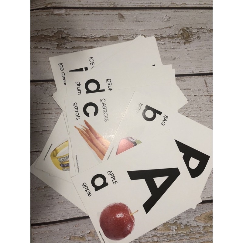 Alphabet Jumbo Flashcards at Lucy Hynes blog