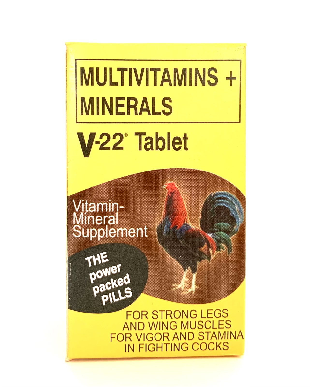 [CLR AGRIVET] V-22 100 TABLETS/ V 22 TABLETS FOR GAMEFOWL/ V22 TABLETS ...