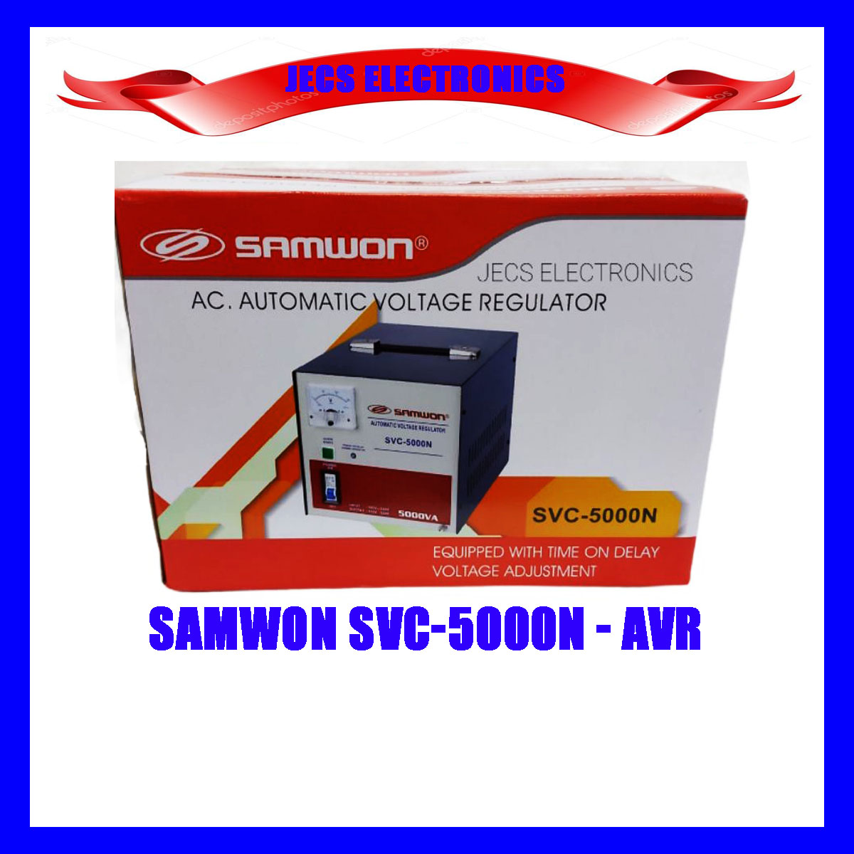 AUTOMATIC VOLTAGE REGULATOR 5000 WATTS (SAMWON) | Lazada PH