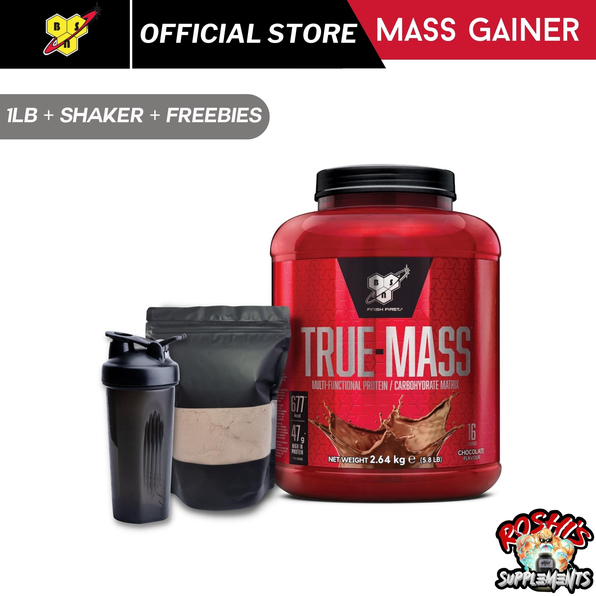 BSN TRUE MASS WEIGHT GAINER, MUSCLE MASS GAINER PROTEIN CHOCOLATE ...