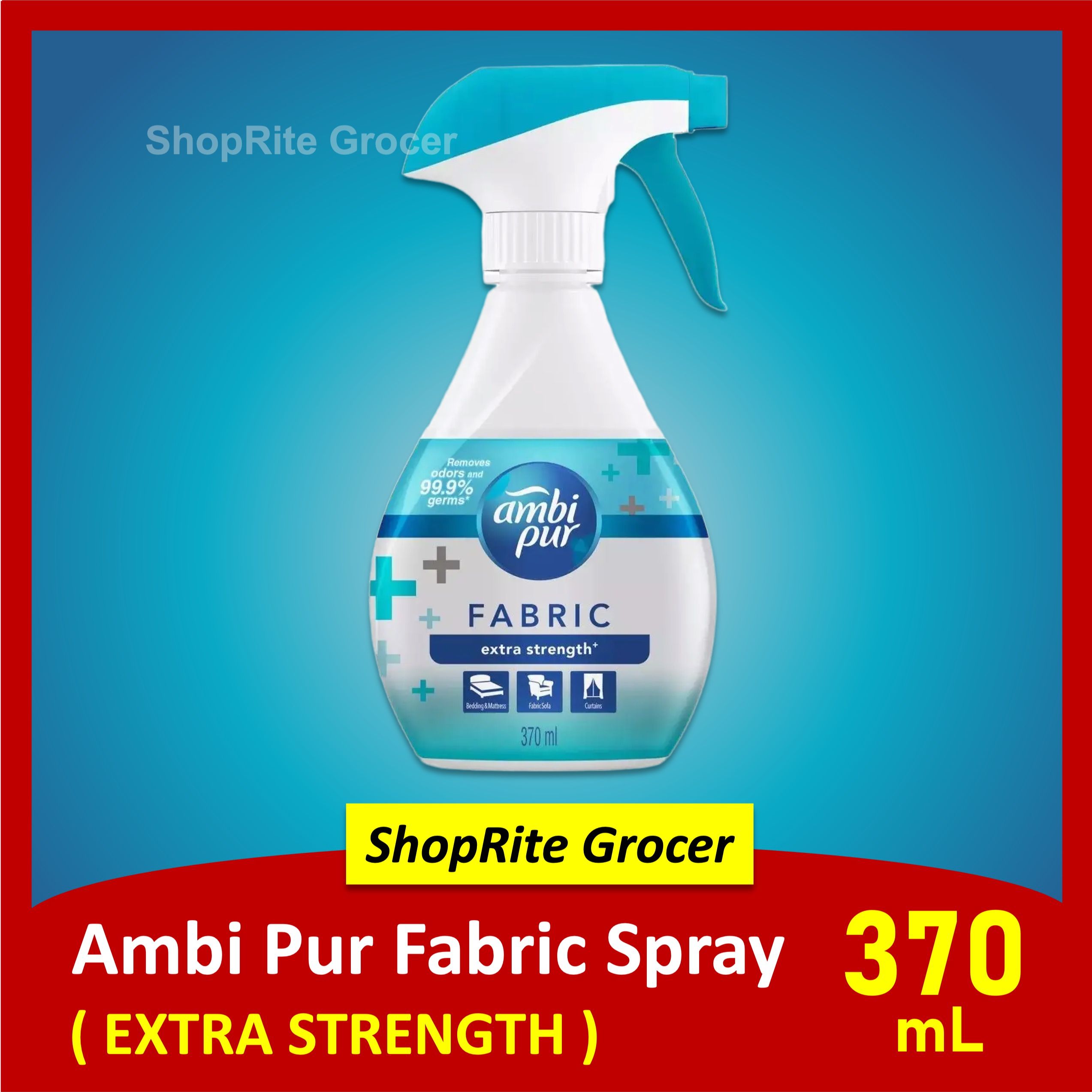 Ambi Pur Fabric Spray (Extra Strength) Ambipur Antibac Air Freshener ...