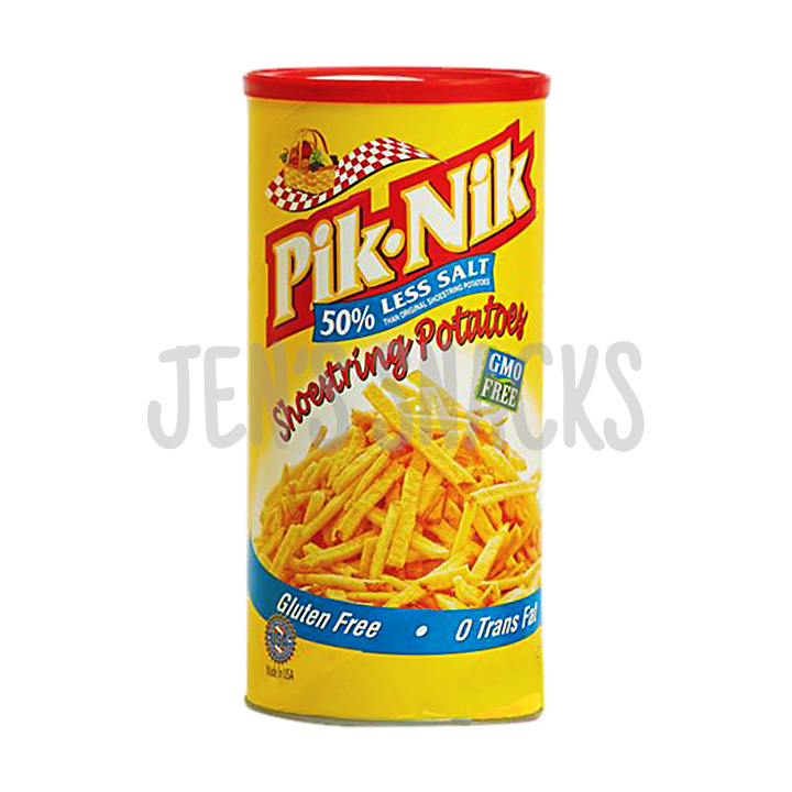 Piknik Pik-nik Shoestring Potatoes 50% Less Salt 9 oz 255 grams | Lazada PH