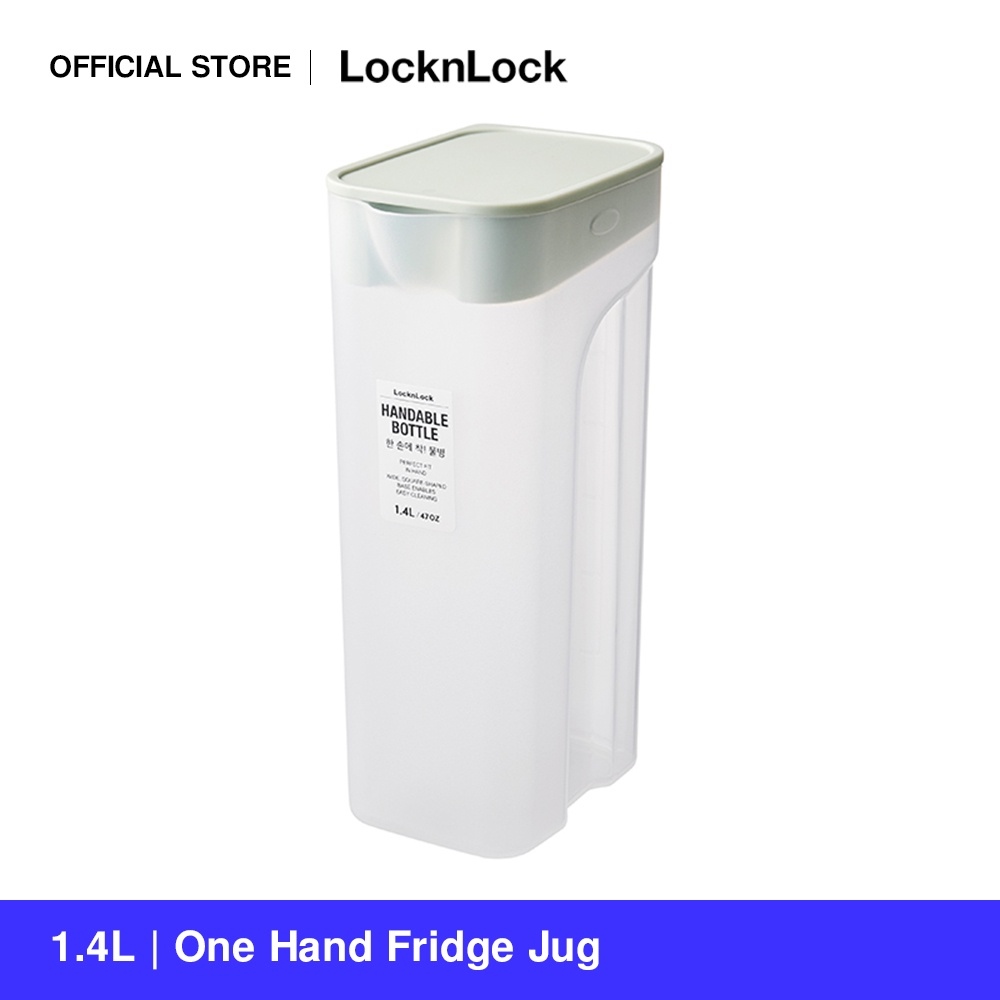 Nautilus.ph LocknLock One Hand Fridge Jug Pitcher 1.4L | Lazada PH