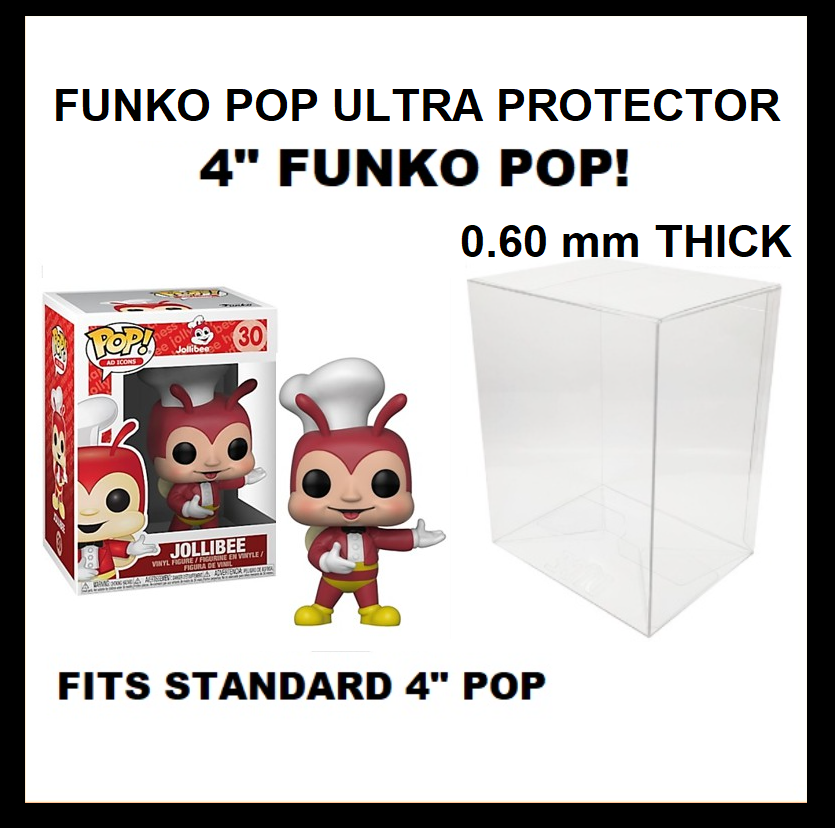Funko Pop Ultra Protector - Funko Pop Protector 0.60 mm THICK - 10 ...