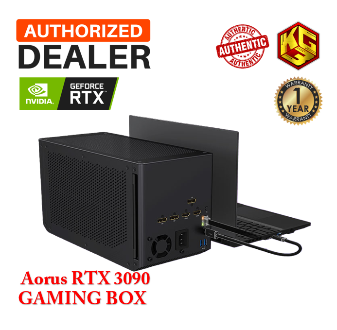 GIGABYTE AORUS RTX 4090 GAMING BOX EGPU, WATERFORCE, 42% OFF