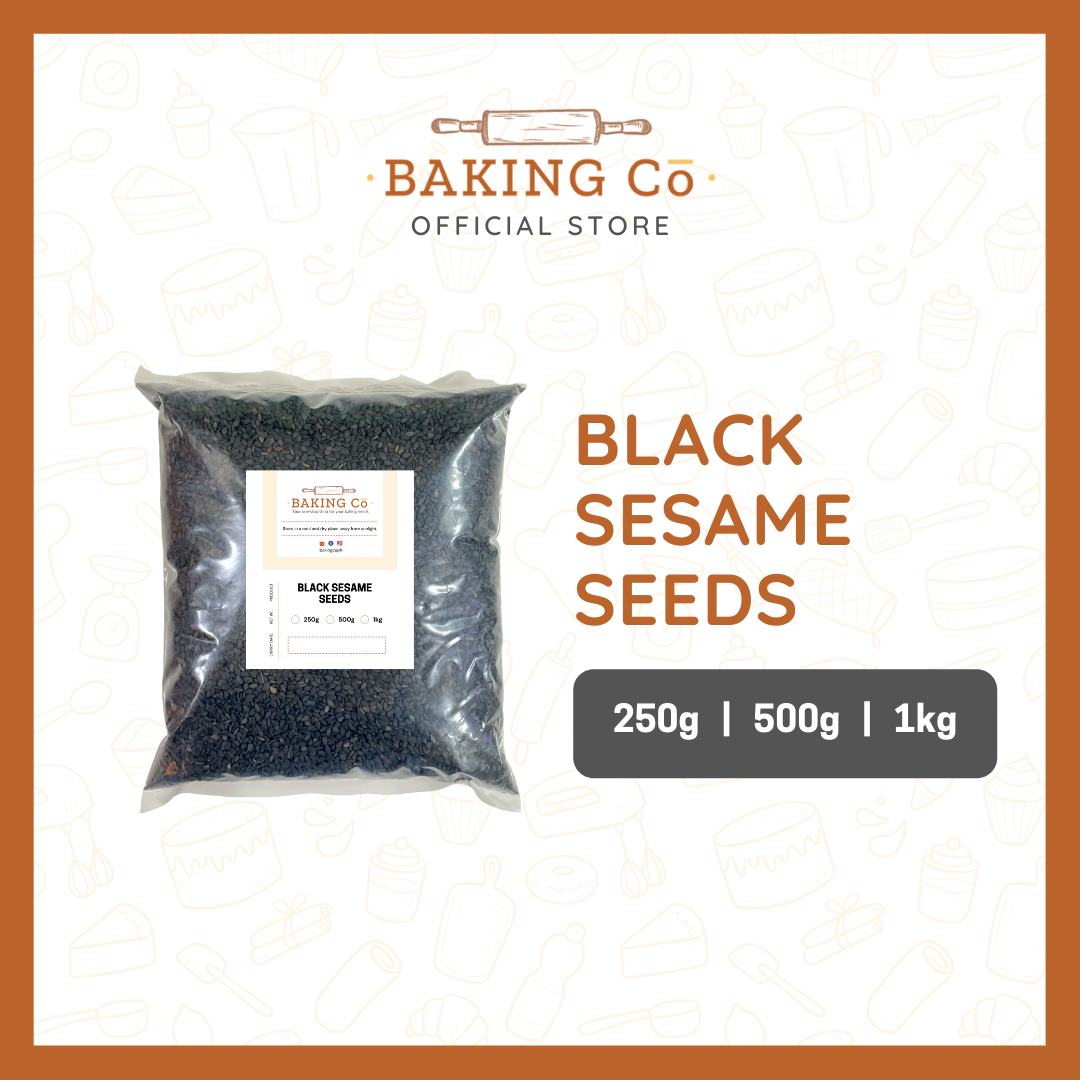 Baking Cō Raw Black Sesame Seeds (linga) - 250g/500g/1kg | Lazada PH