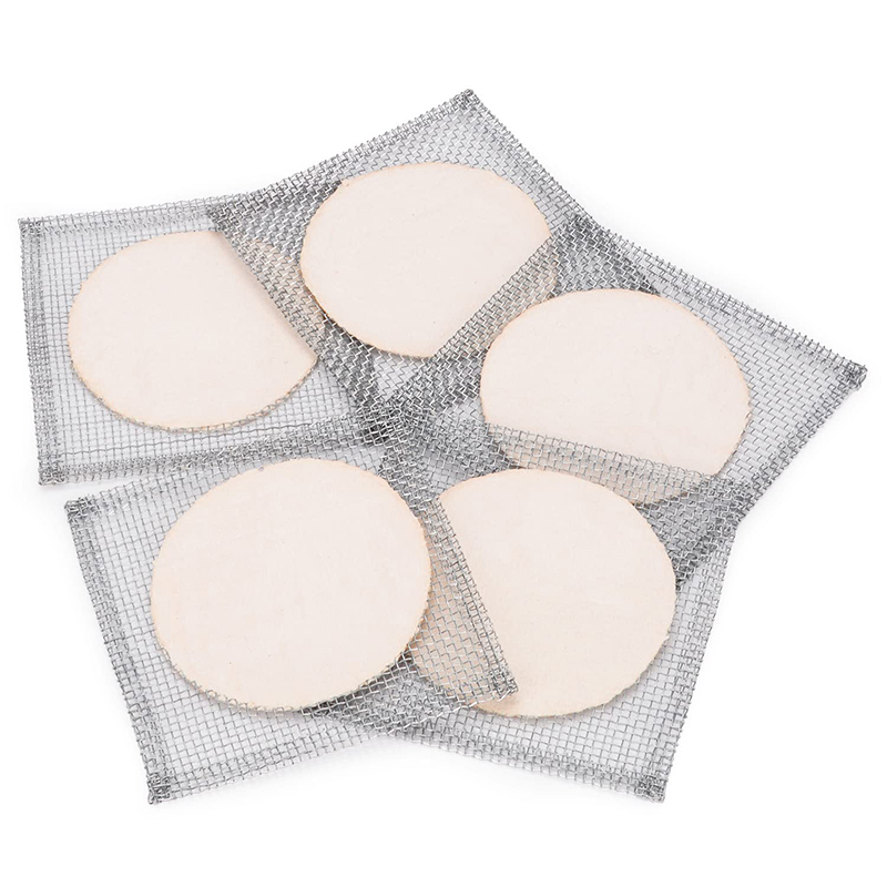 5psc Wire Gauze Square with Ceramic Center,Bunsen Burner Heating Gasket ...