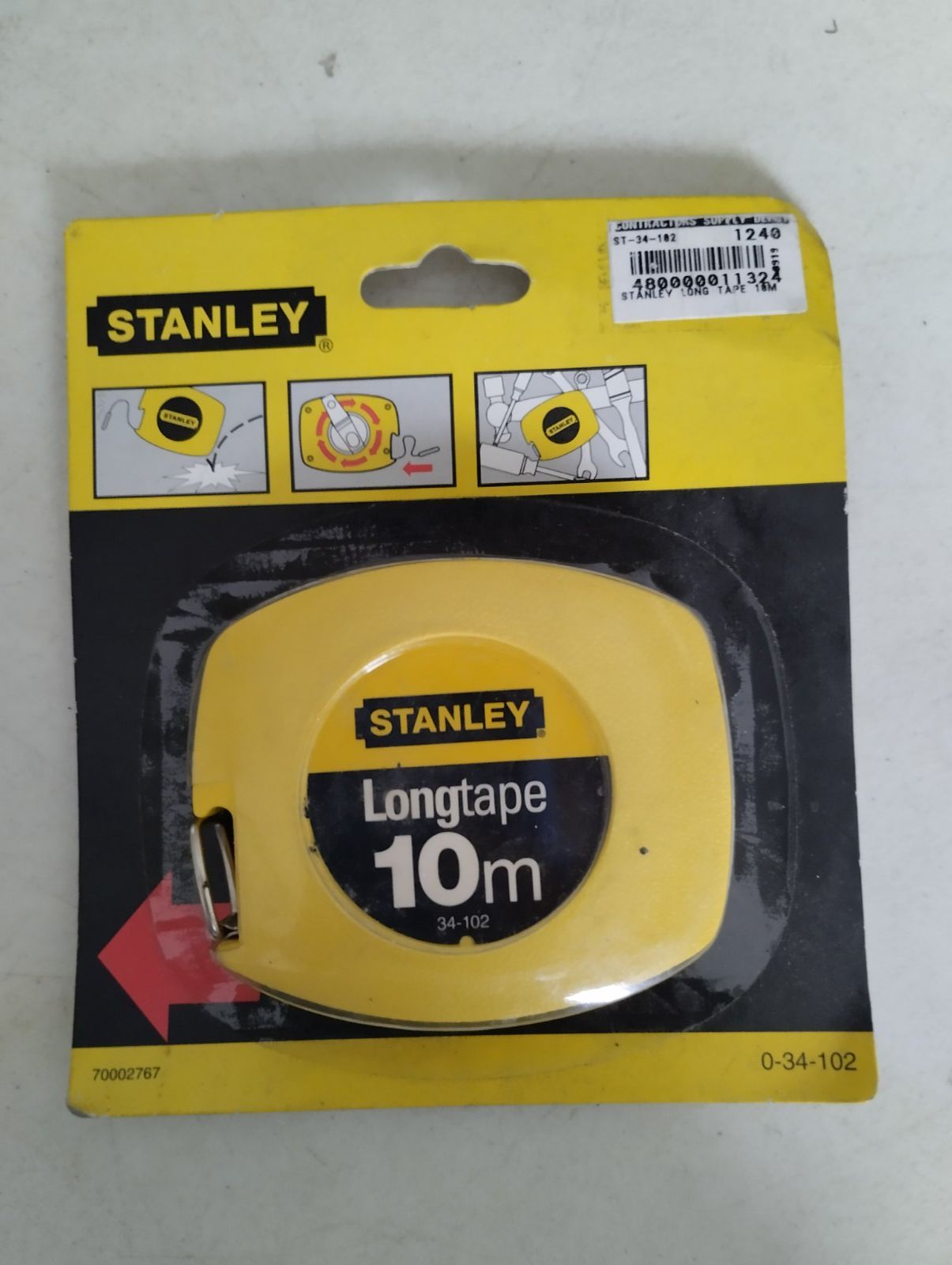 Stanley Long Tape Measure 10M (ST-34-102) | Lazada PH