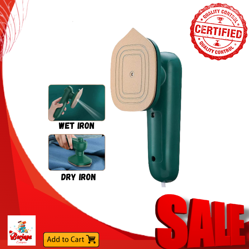 EB- Steam Iron/ Dry and Wet Iron/ Mini Foldable Garment Steamer Iron ...