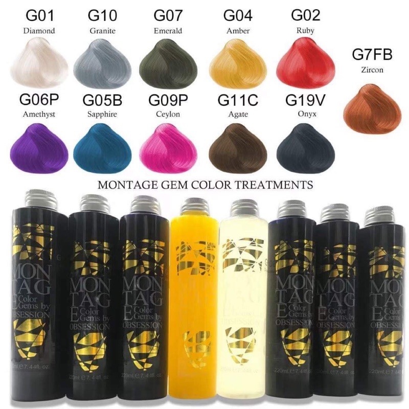 Obsession Permanent Cellophane(220ml) New packaging Ash Violet Black ...