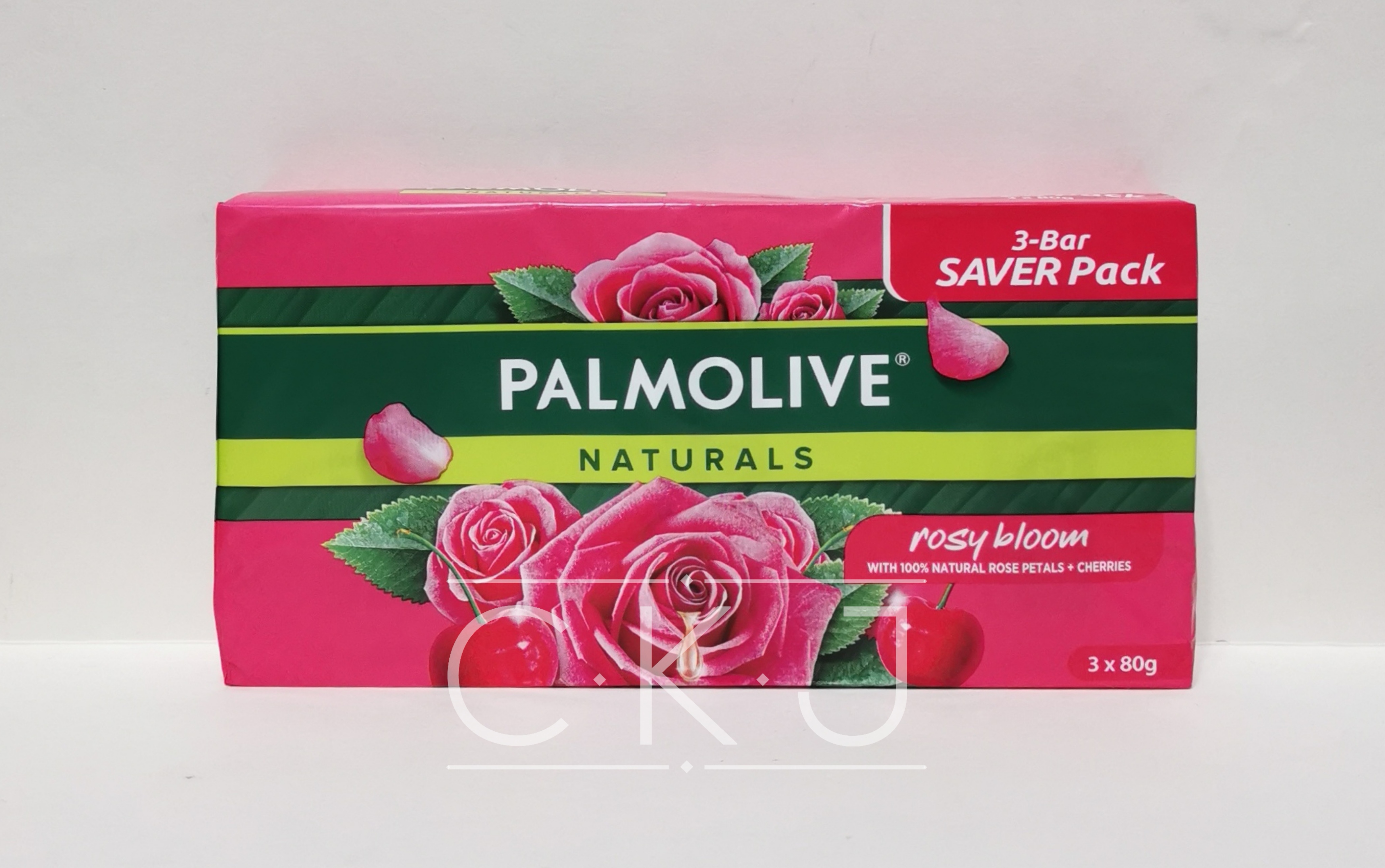 Palmolive Naturals Rose Bloom (Pinkish & Glow) Soap 80g 3 Bar VALUE ...