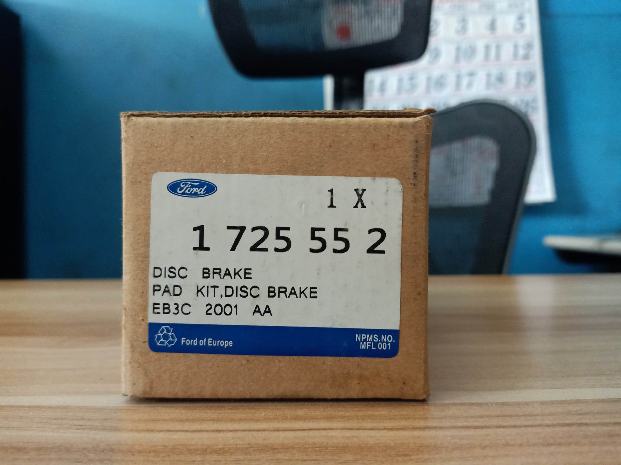 FRONT BRAKE PADS for FORD EVEREST 2016-2022 EB3C2001AA | Lazada PH