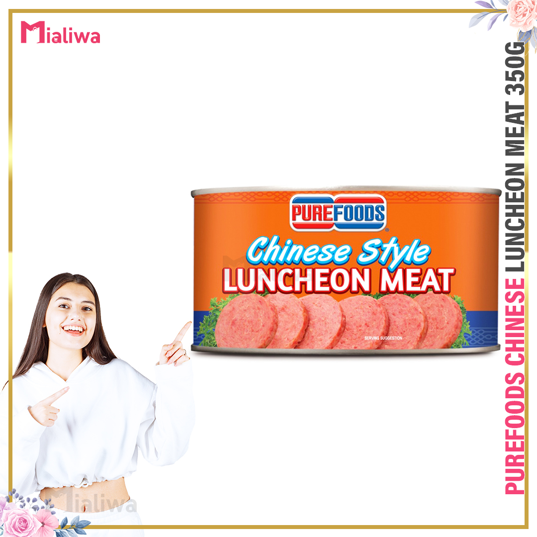 Purefoods Chinese Style Luncheon Meat 350g Original Chinese Spam Ham ...