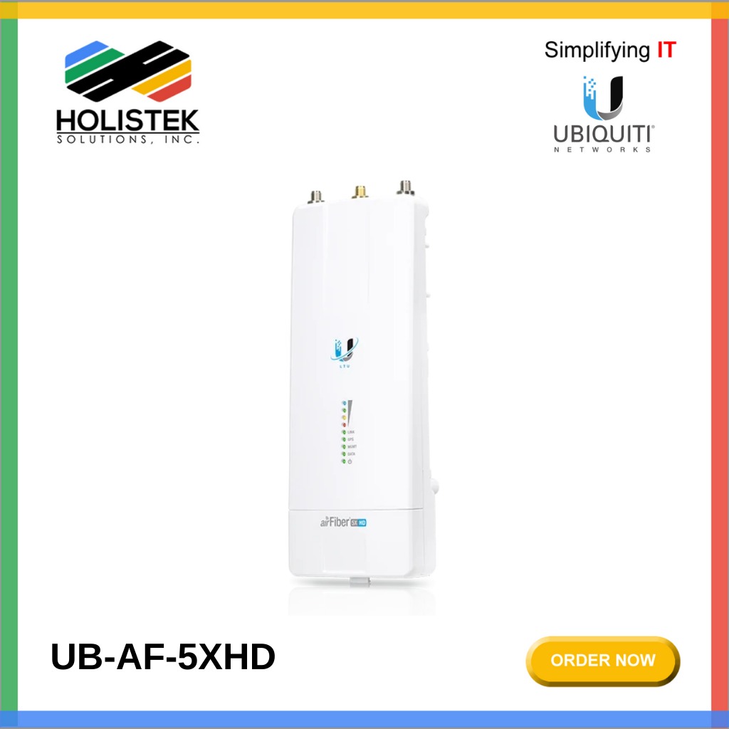 Ubiquiti airFiber 5XHD 5GHz Carrier Radio with LTU Technology (AF-5XHD ...