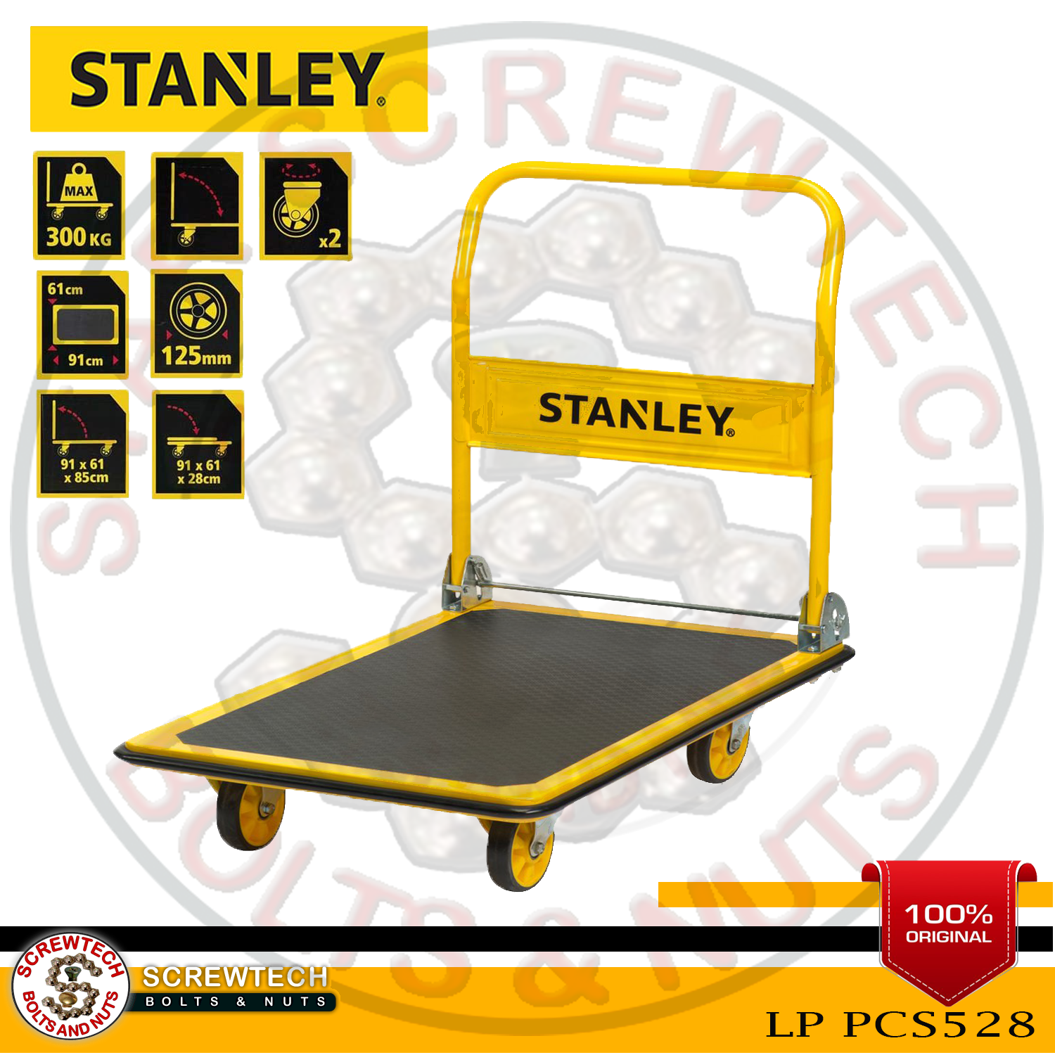 STANLEY Platform Truck 300Kg (LP PC528) | Lazada PH