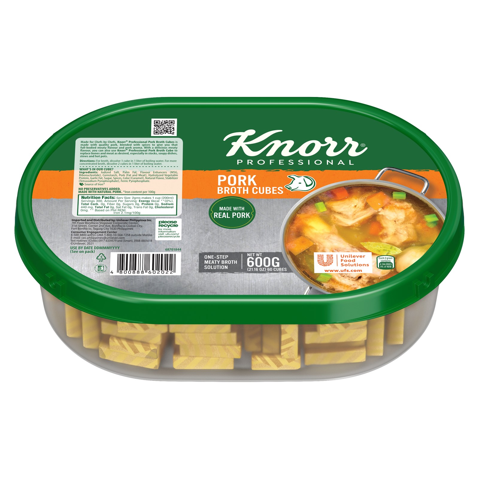 Knorr Pork Cubes Professional Pack 600g | Lazada PH