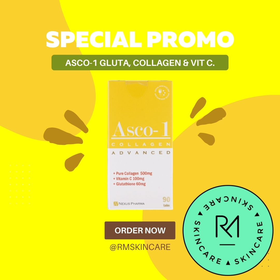 Nexus Pharma Asco-1 Collagen Advanced with Glutathione and Vitamin C | Lazada PH