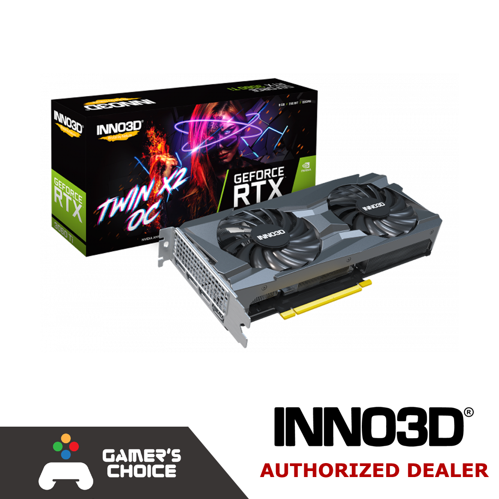 Inno3d GeForce RTX 3060Ti Twin X2 OC 8gb LHR | Lazada PH