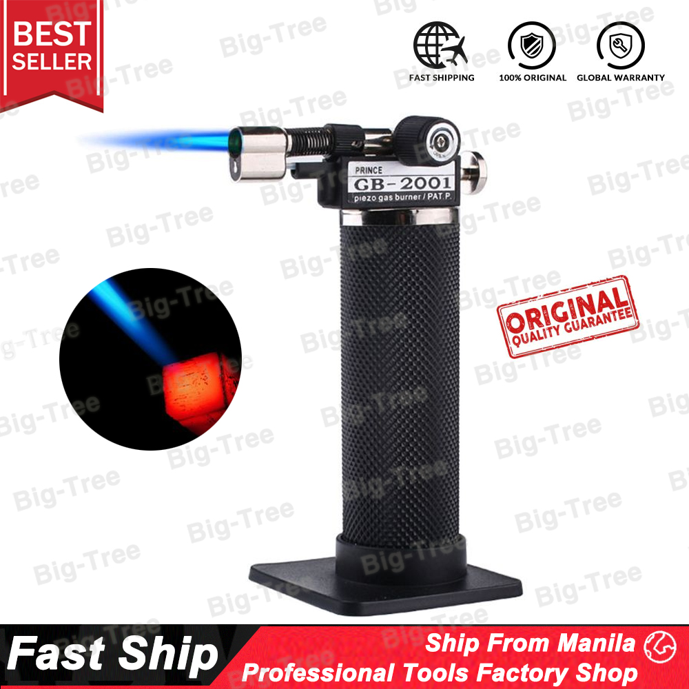 Heavy Duty Micro Butane Burner Torch - Cooking Caramelizing DIY Repairs ...