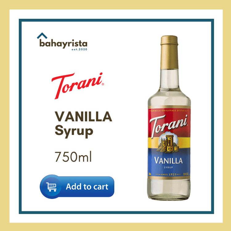 Torani Vanilla Syrup 750ml | Lazada PH