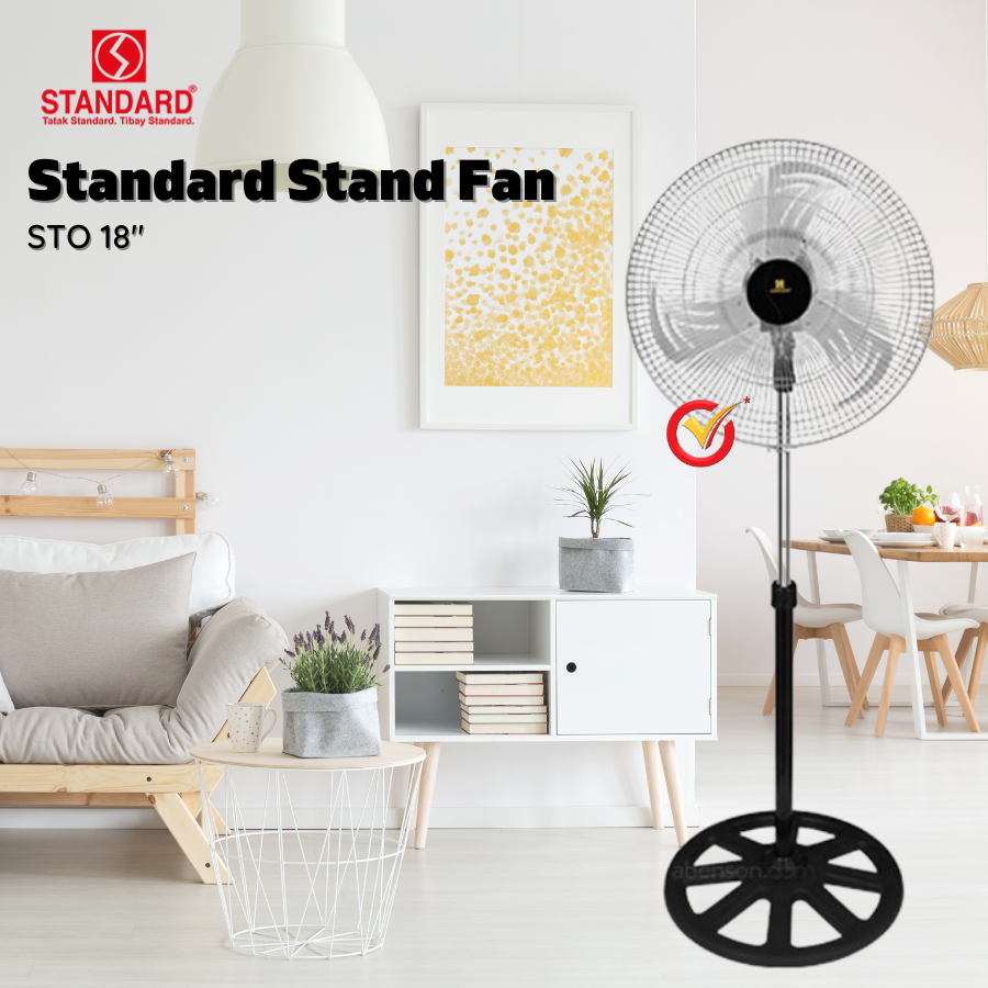 Standard Stand Fan 18 STO18 Metal Blade Terminator | Lazada PH