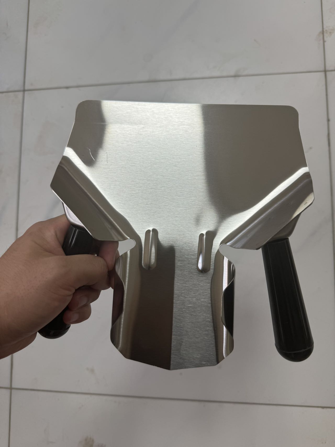 Stainless Steel French Fries Shovel Fry Food Shovel Chip Scoop Fry ...