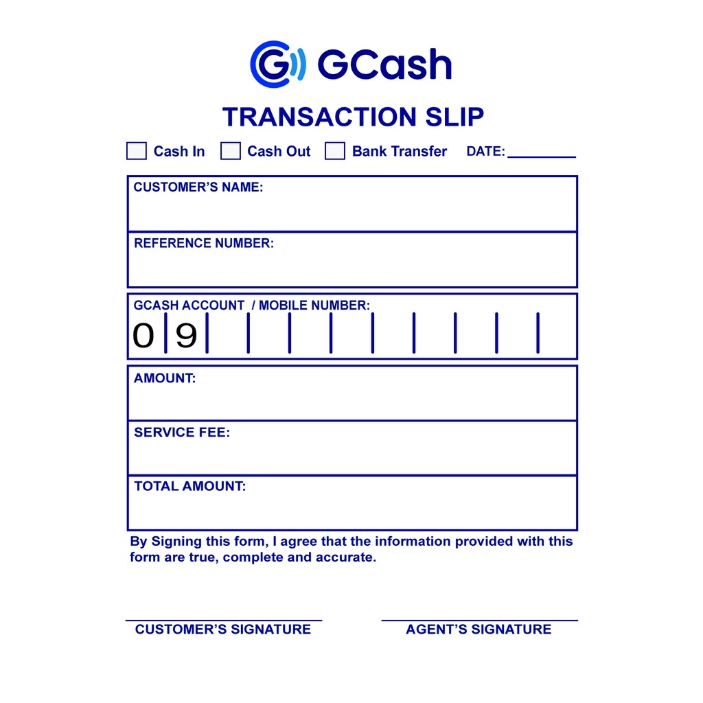 GCASH TRANSACTION SLIP | Lazada PH