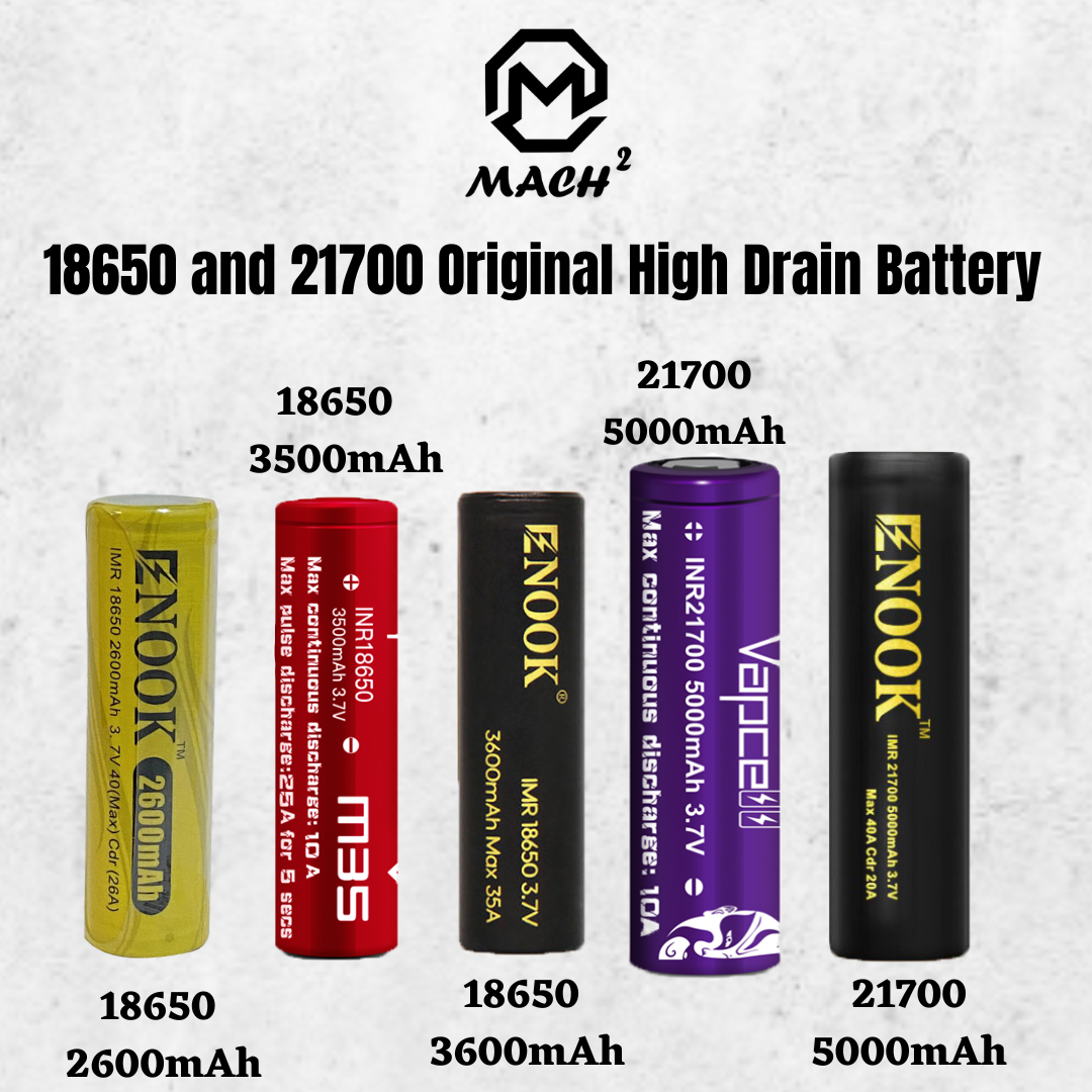 18650 and 21700 Original High Drain Battery | Lazada PH