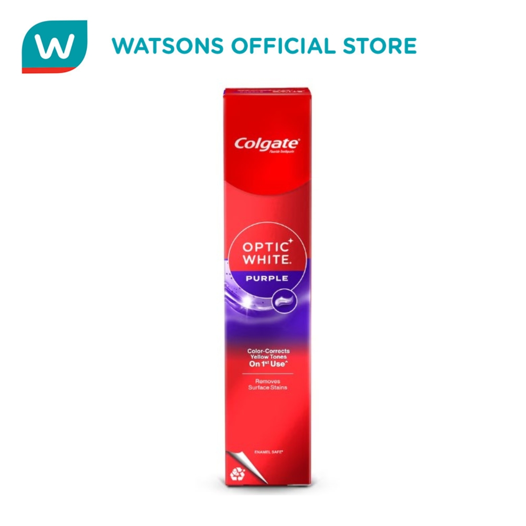 COLGATE Optic White Purple Toothpaste Whitening Toothpaste 40g | Lazada PH