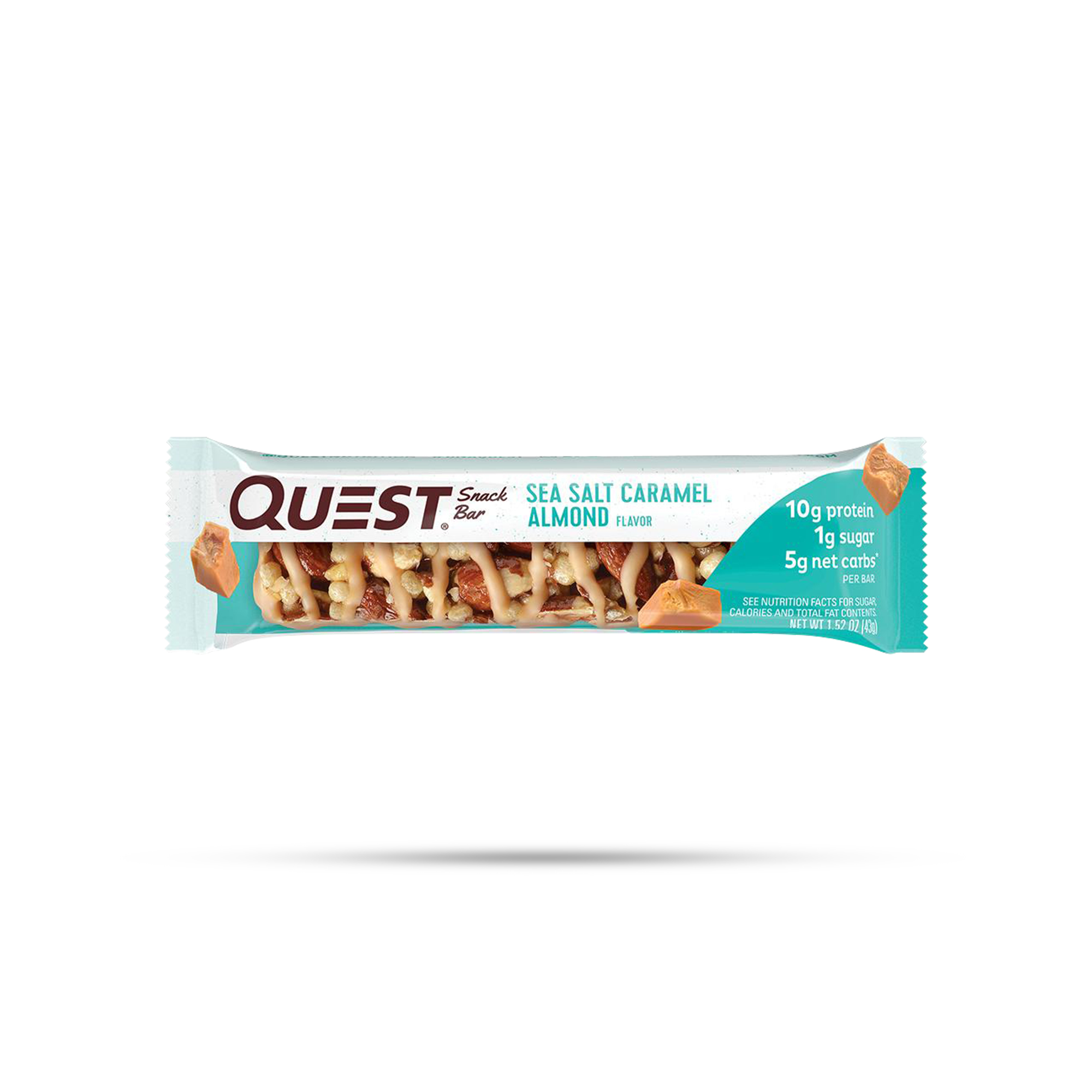 Quest Snackbar Sea Salt Caramel Almond 1 Bar Only | Lazada PH