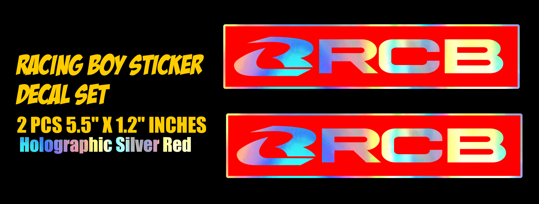 RACING BOY STICKER DECAL SET FOR MOTORCYCLE | Lazada PH