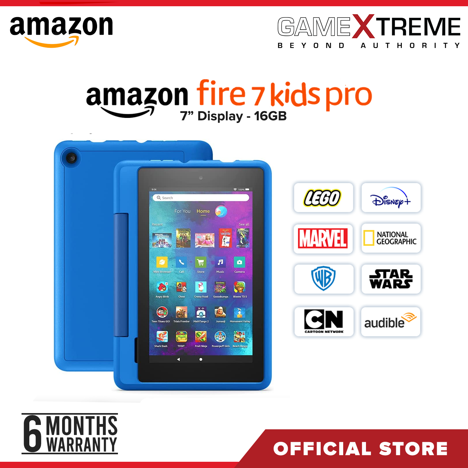 Amazon Fire 7 Kids Pro - 7" Tablet ages 6+ 16GB | Lazada PH