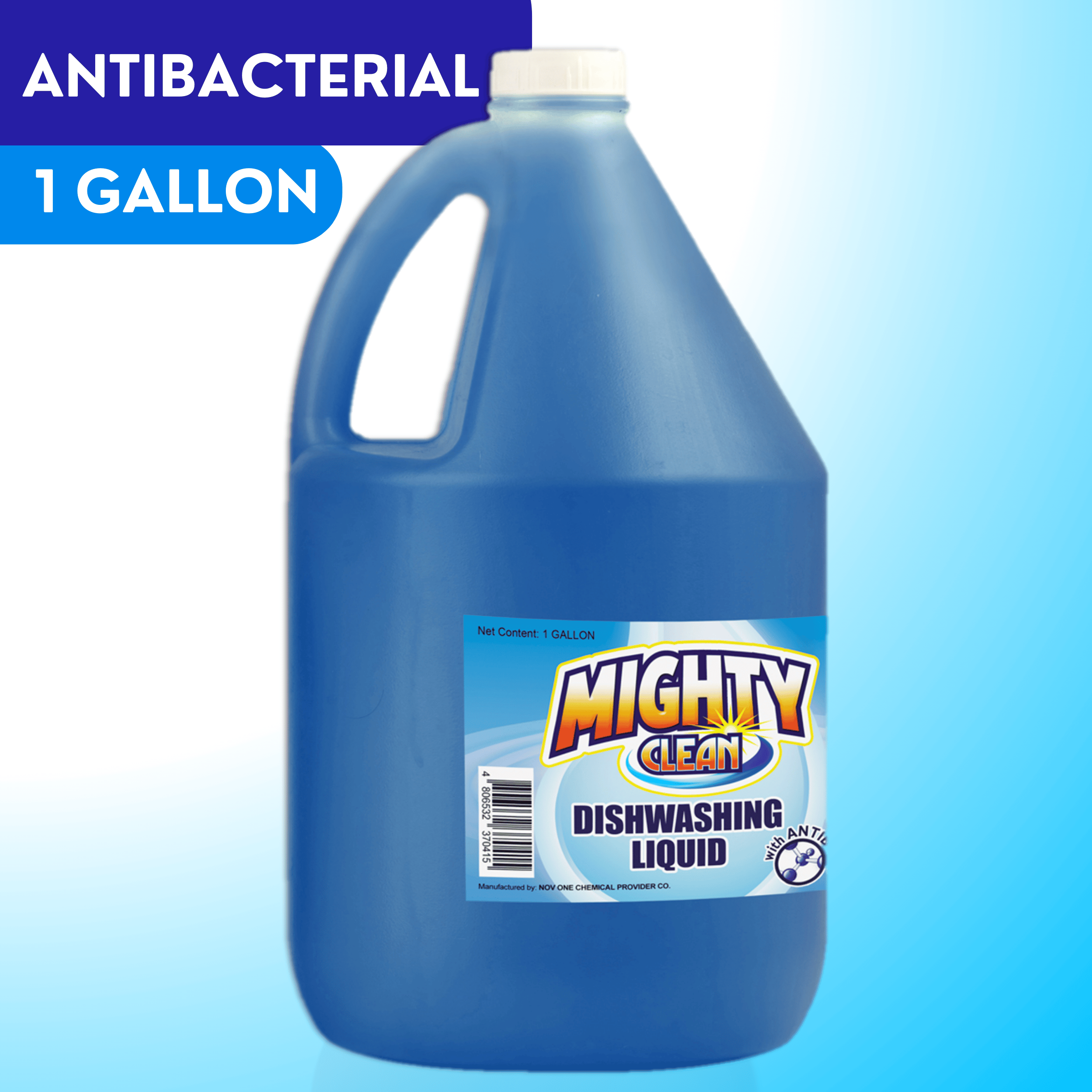 Mighty Clean Dishwashing Liquid Antibacterial Blue 1 Gallon | Lazada PH